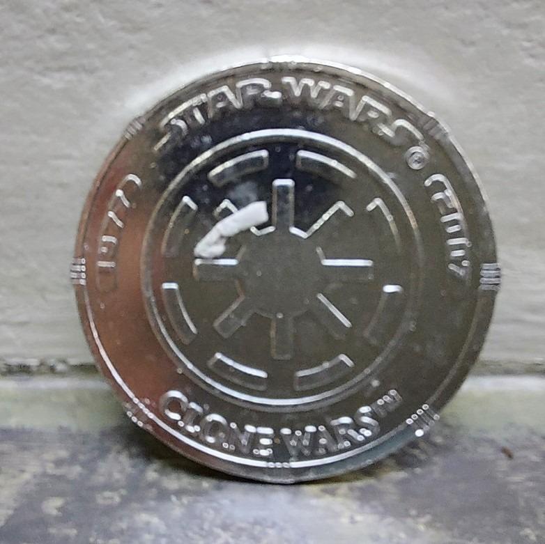 HAWKBAT BATTALION CLONE TROOPER COMMEMORATIVE COIN - Star Wars 30th ...