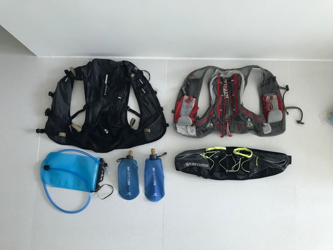 Hiking / Trail Running Gear - Hydration Vests (Decathlon & Ultimate ...