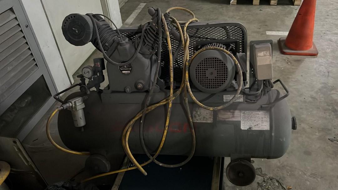 Hitachi Bebicon Air Compressor 3HP 100L, Everything Else on Carousell