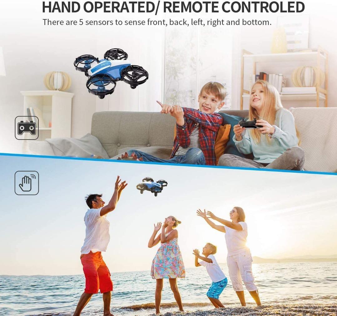 Holyton HS330 Hand Operated Mini Drone for Kids Beginners - Remote ...