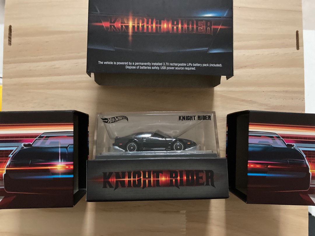Hot Wheels Knight Rider K.I.T.T SDC 2022, Hobbies & Toys, Toys & Games ...