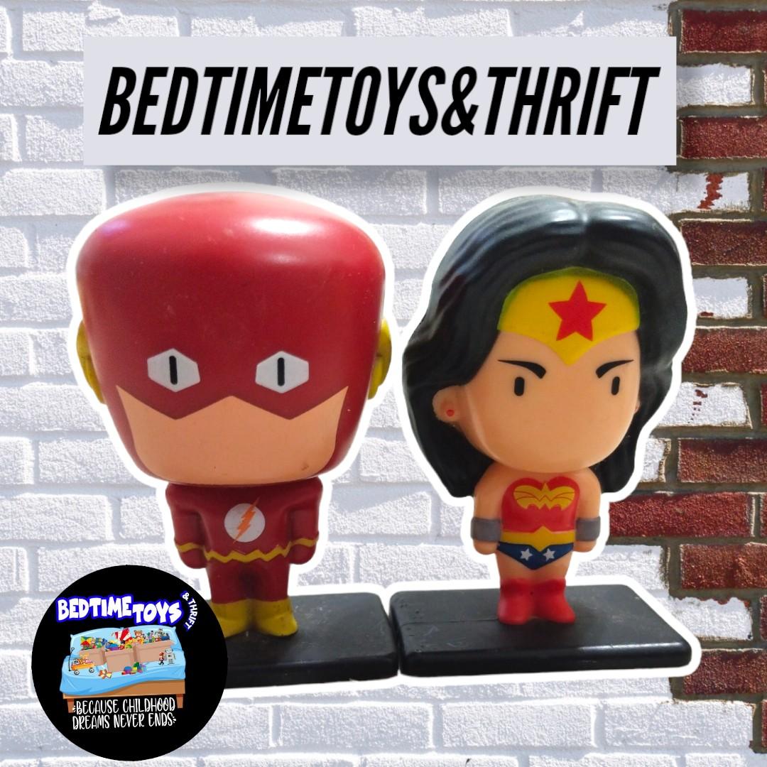 HUNGRY JACK'S/BURGER KING 2014 WONDER WOMAN THE FLASH 2.5 INCH ...