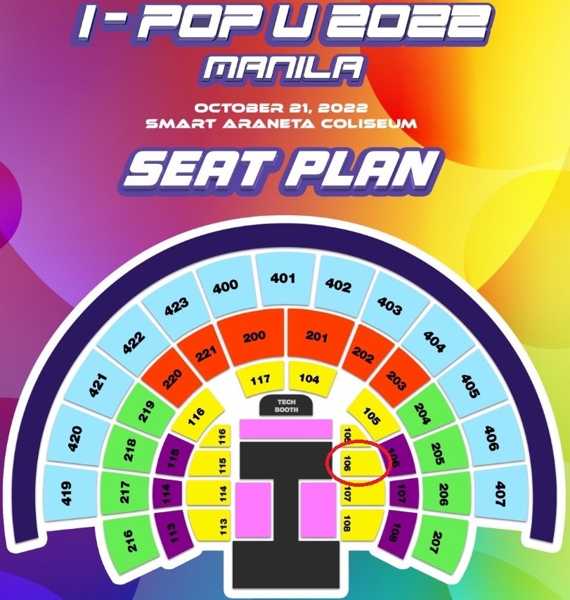 I POP U MANILA 2022 SVIP SEATED CONCERT TICKETS, Tickets & Vouchers ...