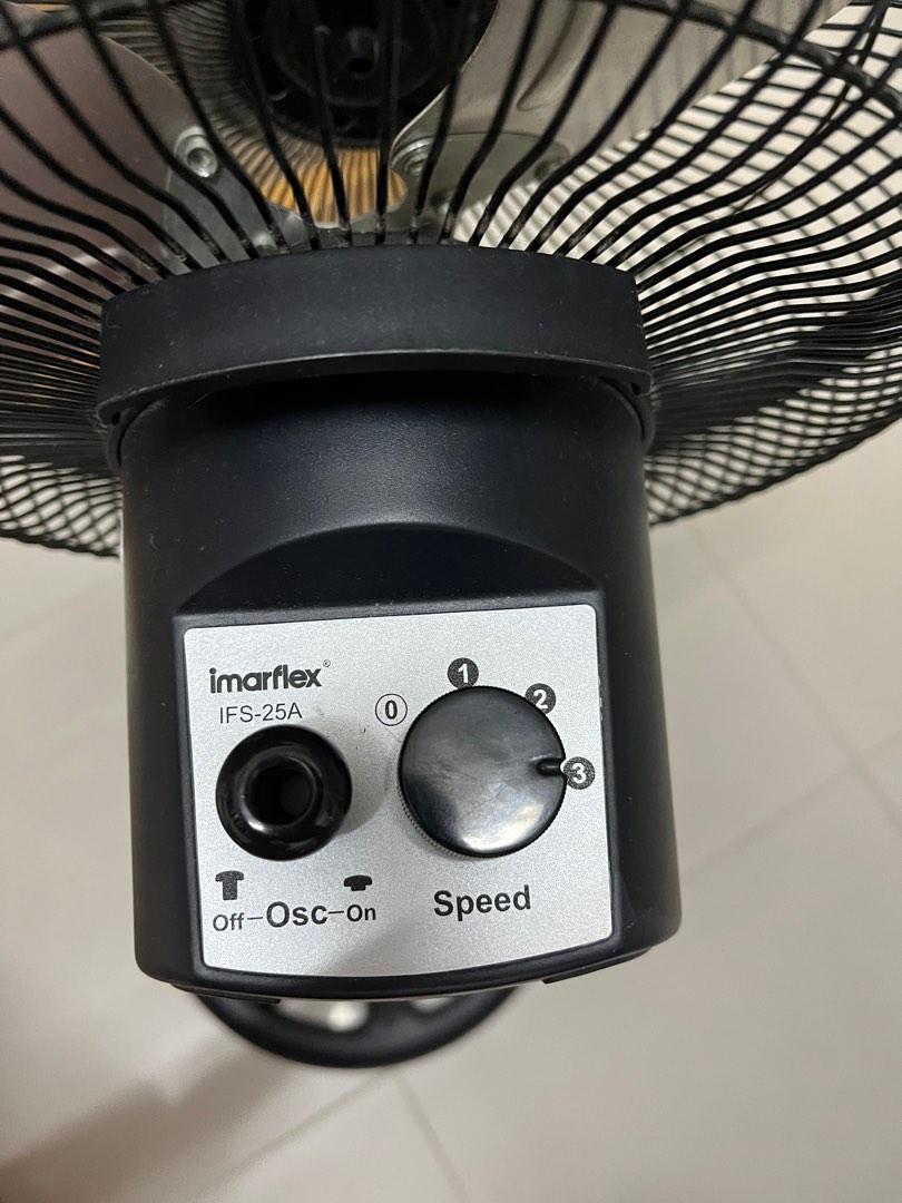 imarflex stand style fan, 家庭電器, 其他家庭電器 - Carousell