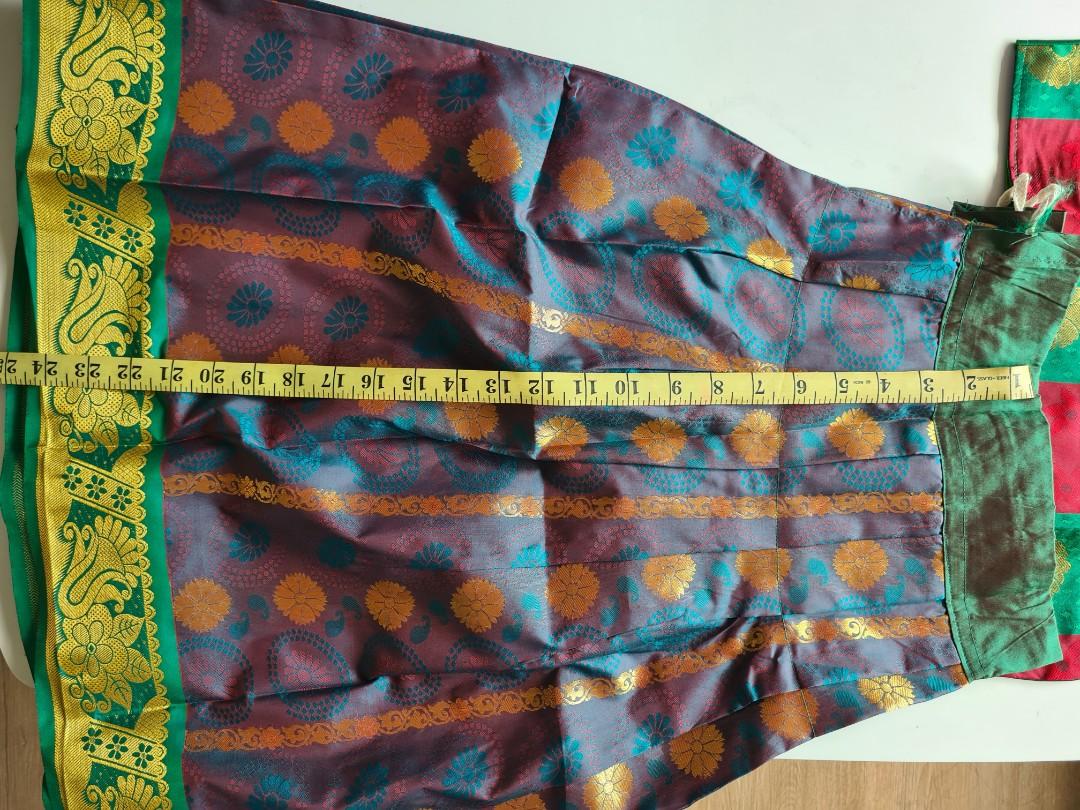 Indian costume Deepavali Saree Kids, Babies & Kids, Babies & Kids ...
