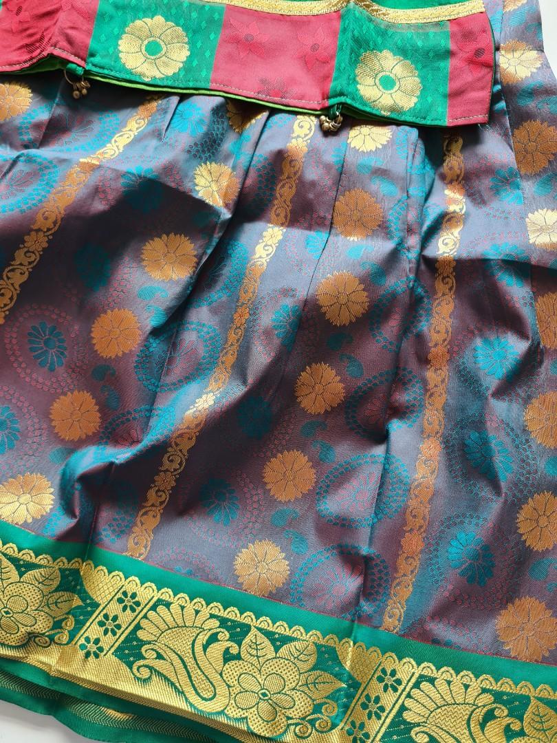 Indian costume Deepavali Saree Kids, Babies & Kids, Babies & Kids ...