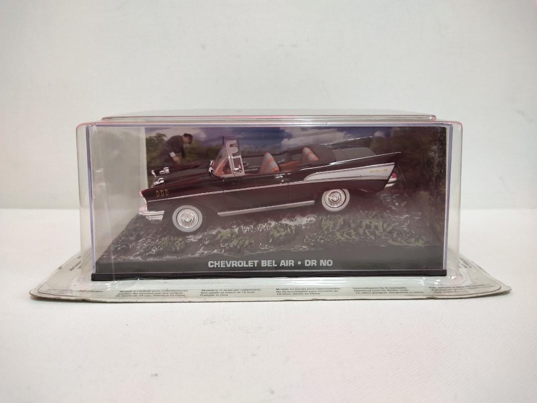 James Bond Scale Model 1:43 - Chevrolet Bel Air (Dr No), Hobbies & Toys ...