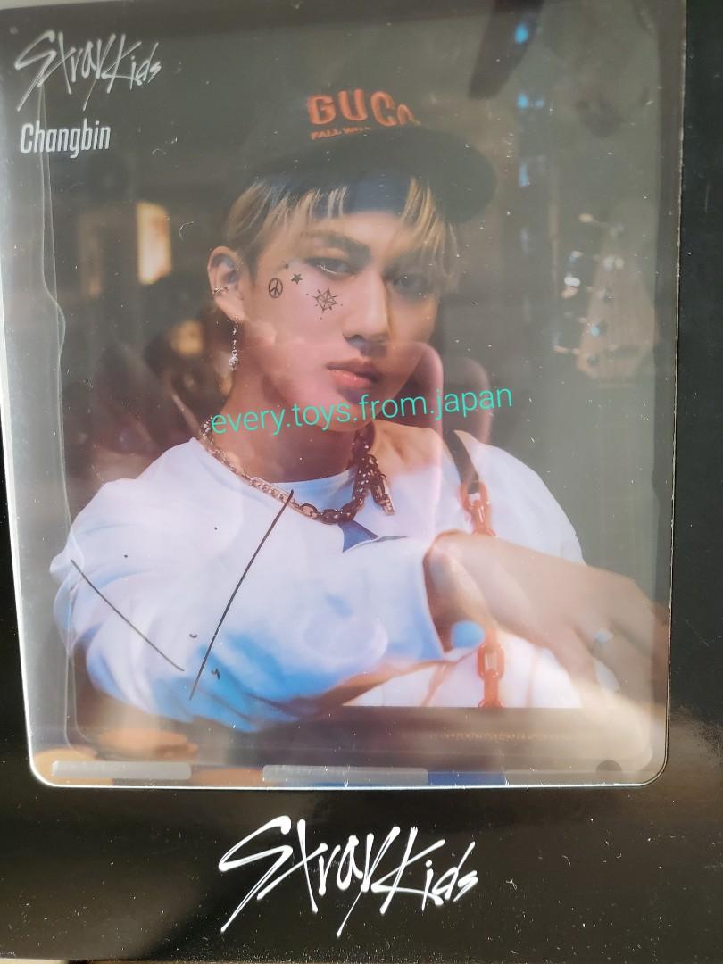 Japan exclusive JYP official goods Stray Kids Signed acrylic phone ...