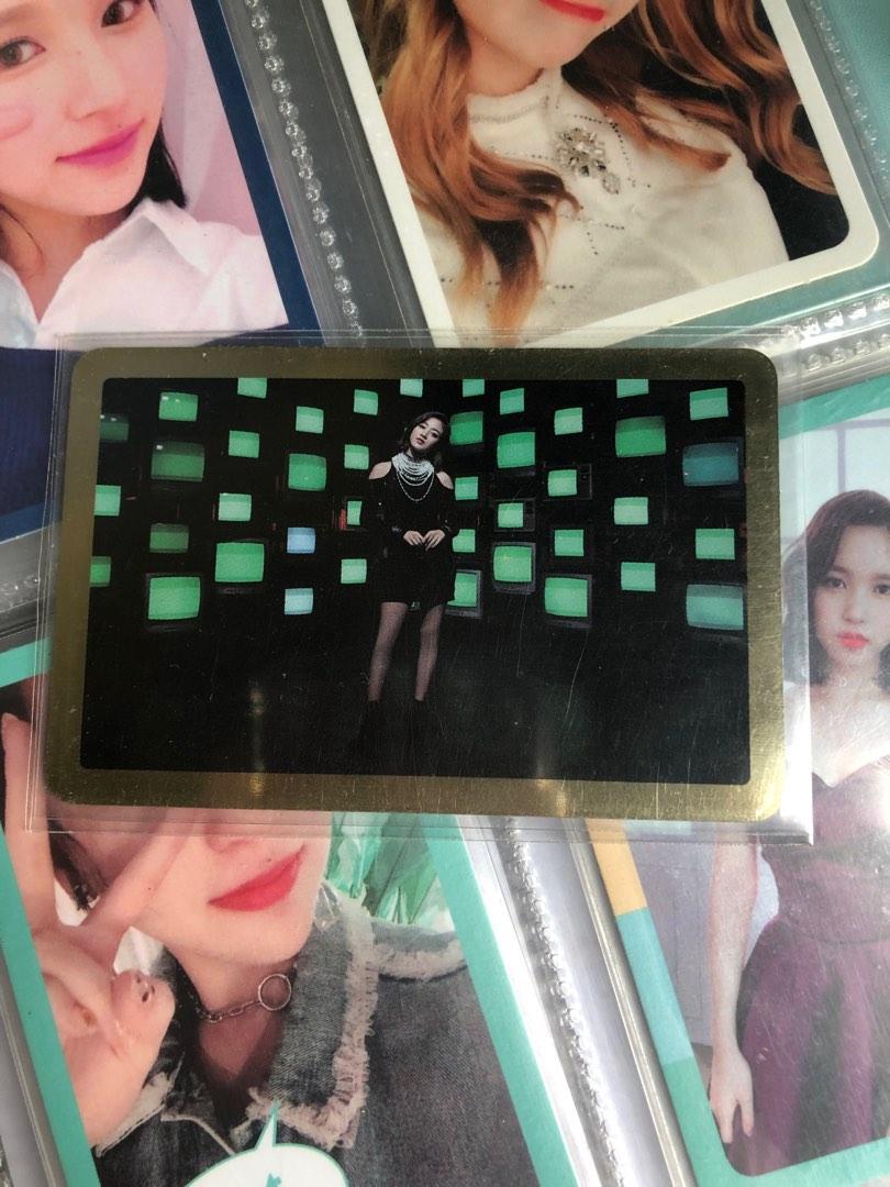 TWICE Jihyo Feel Special Gold Card, Hobbies & Toys, Memorabilia ...