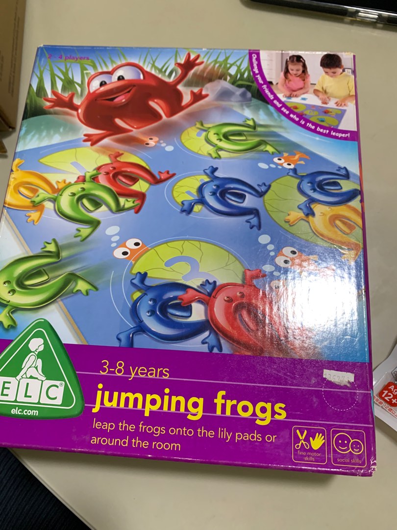 Jumping frog board game, Hobbies & Toys, Toys & Games on Carousell