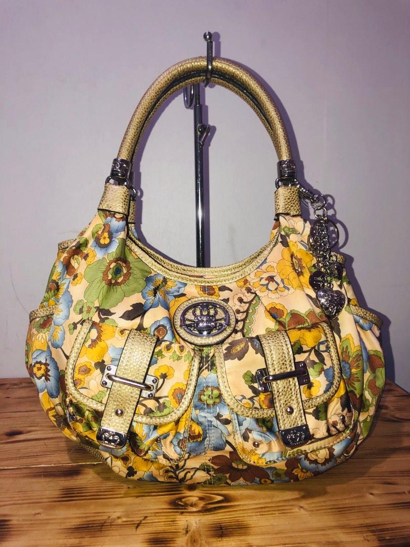 KATHY VAN ZEELAND printed satin hobo tote bag, Luxury, Bags & Wallets ...