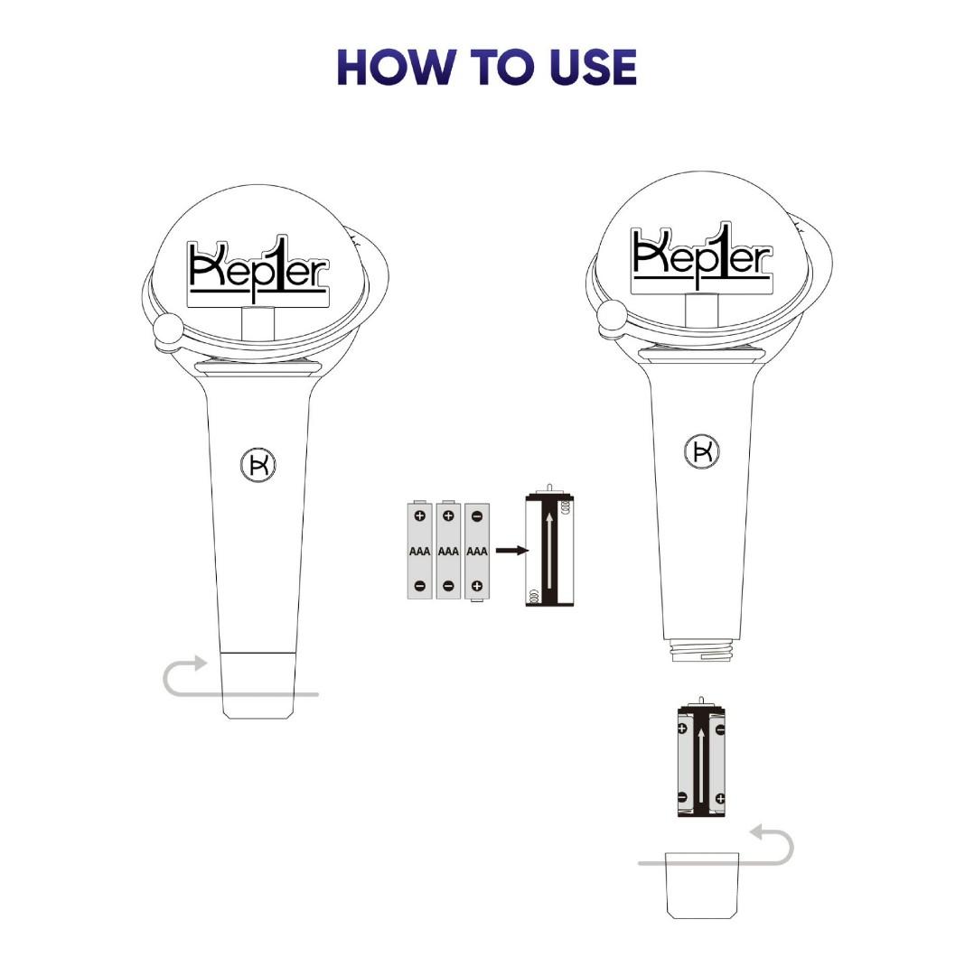 Kep1er Official Light Stick, Hobbies & Toys, Memorabilia & Collectibles ...