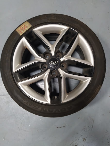 Kia Tyre and Rim Set, Car Accessories, Tyres & Rims on Carousell