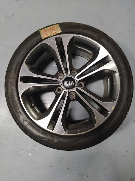 kia Tyre and Rim Set, Car Accessories, Tyres & Rims on Carousell