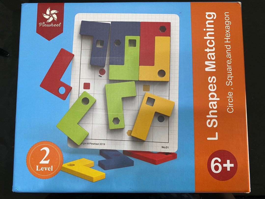 L Shape Matching Game, Hobbies & Toys, Toys & Games on Carousell