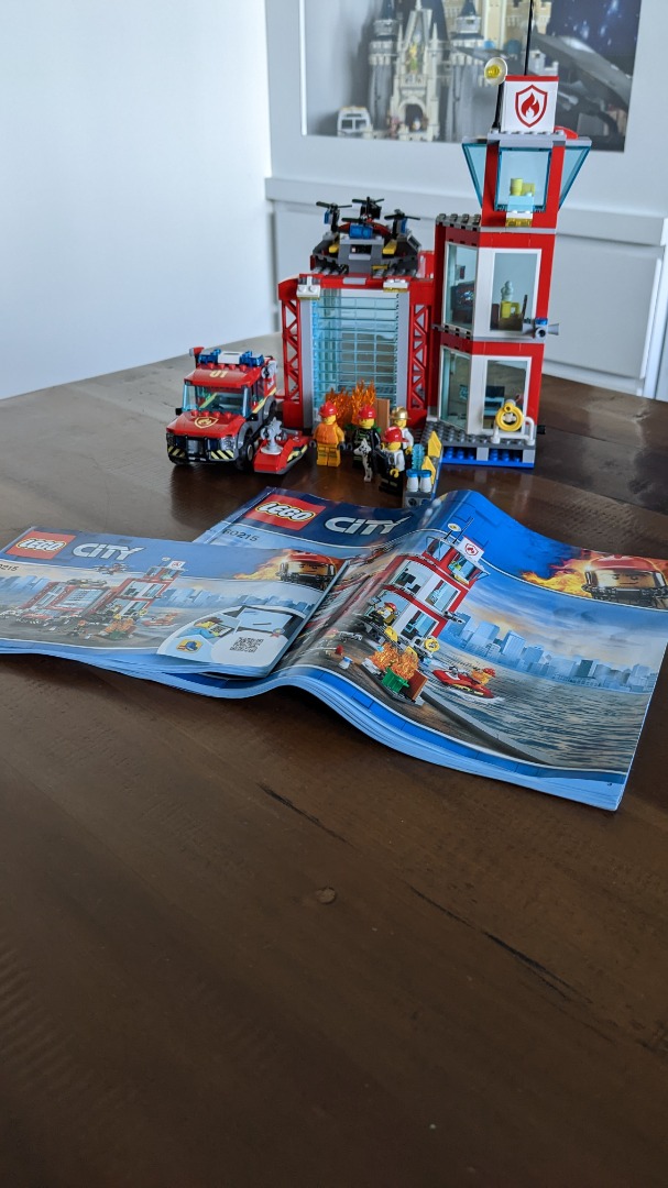 Lego City 60215 - Fire Station, Hobbies & Toys, Toys & Games on Carousell