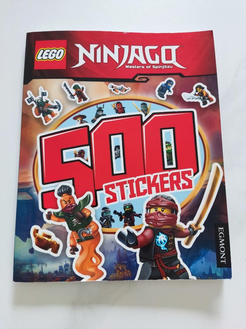 Lego Ninjago Master of Spinjitsu 500 stickers book, Hobbies & Toys ...