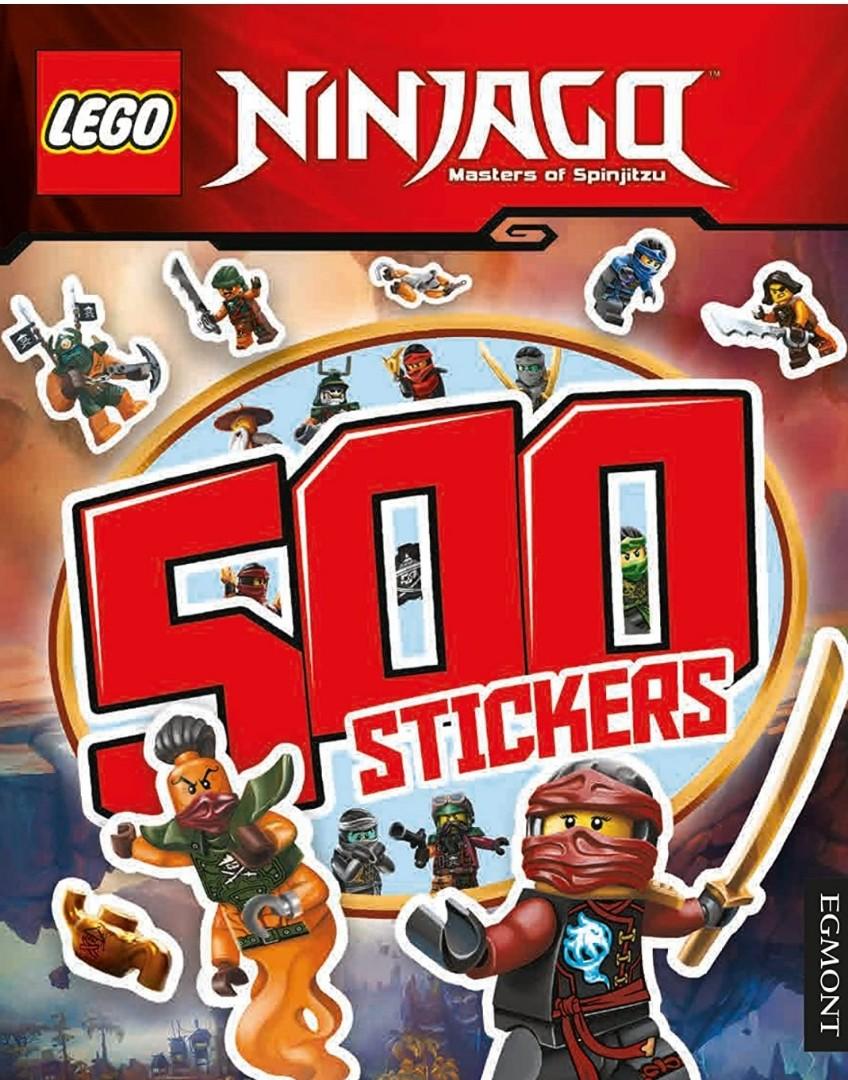 Lego Ninjago Master of Spinjitsu 500 stickers book, Hobbies & Toys ...