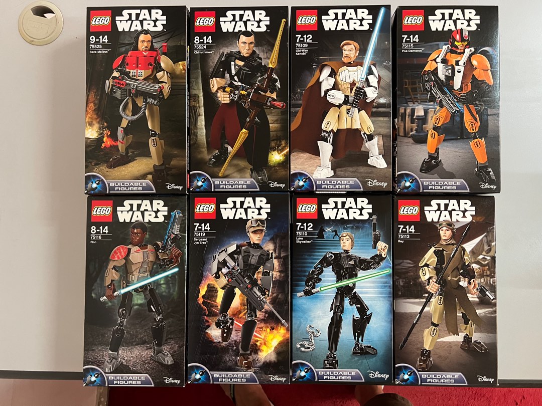 LEGO Star Wars Buildable Figures, Hobbies & Toys, Toys & Games on Carousell