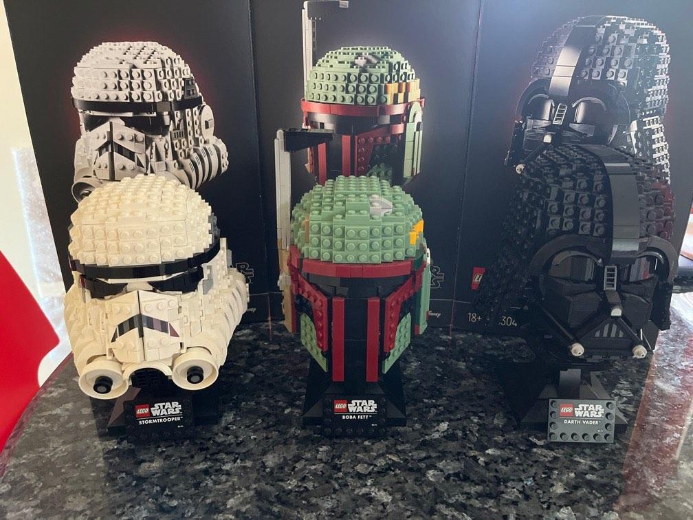 LEGO Star Wars Helmets, Hobbies & Toys, Toys & Games on Carousell