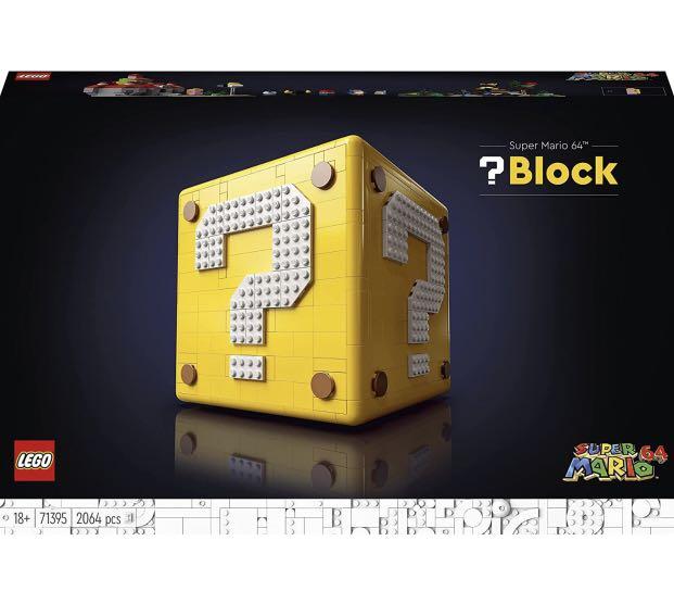 LEGO Super Mario 64 Question Mark Block 71395, Hobbies & Toys, Toys ...