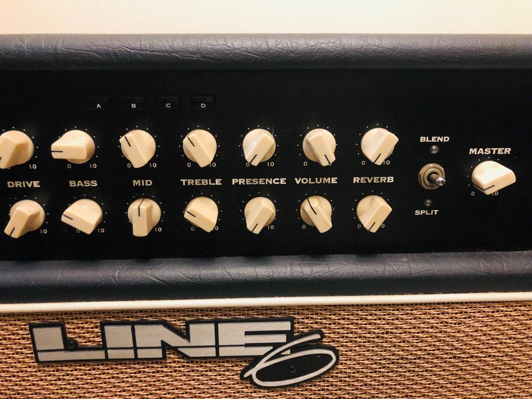 Line 6 Duoverb combo 100-Watt 2x12” Stereo Digital Modelling Guitar Amp, 興趣及遊戲, 音樂樂器 & 配件, 樂器 ...