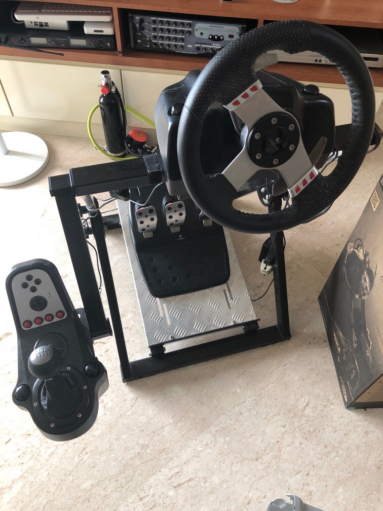 Logitech G27, Video Gaming, Gaming Accessories, Controllers on Carousell