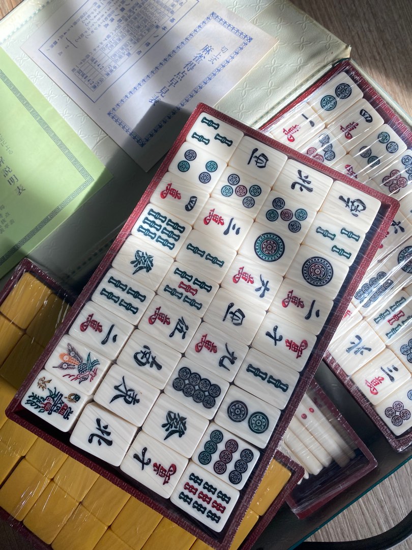 Mahjong Set, Hobbies & Toys, Toys & Games on Carousell