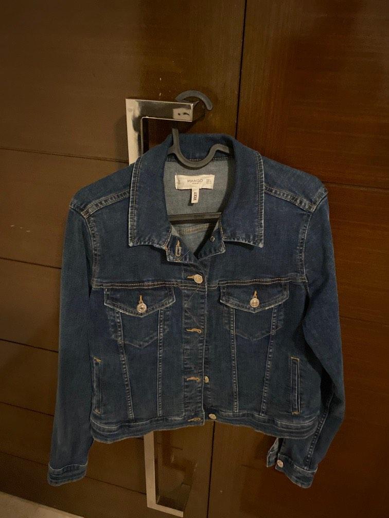 Mango brand denim jacket, Men's Fashion, Coats, Jackets and Outerwear ...