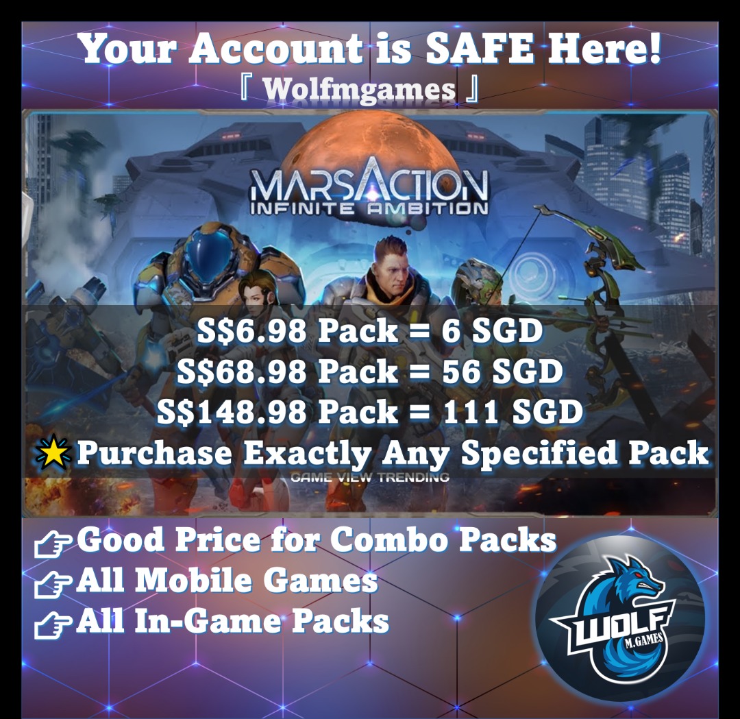 Marsaction Infinite Ambition Codes
