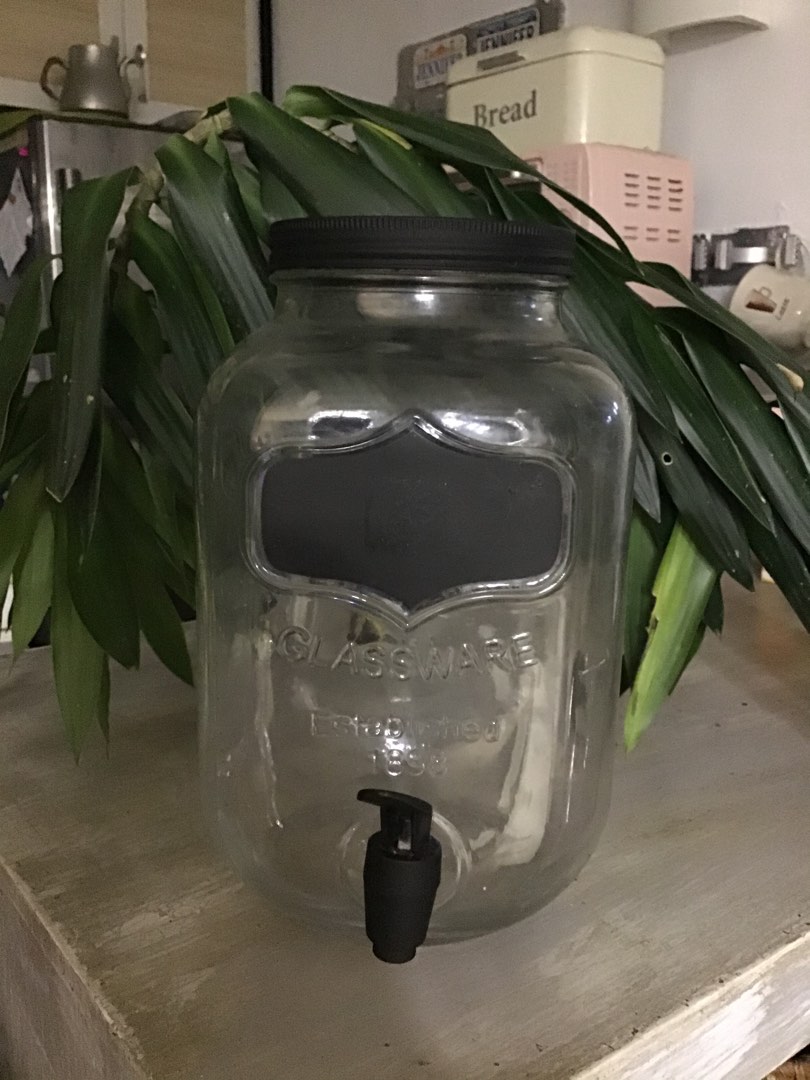 MASON JAR BEVERAGE DISPENSER, Furniture & Home Living, Kitchenware ...