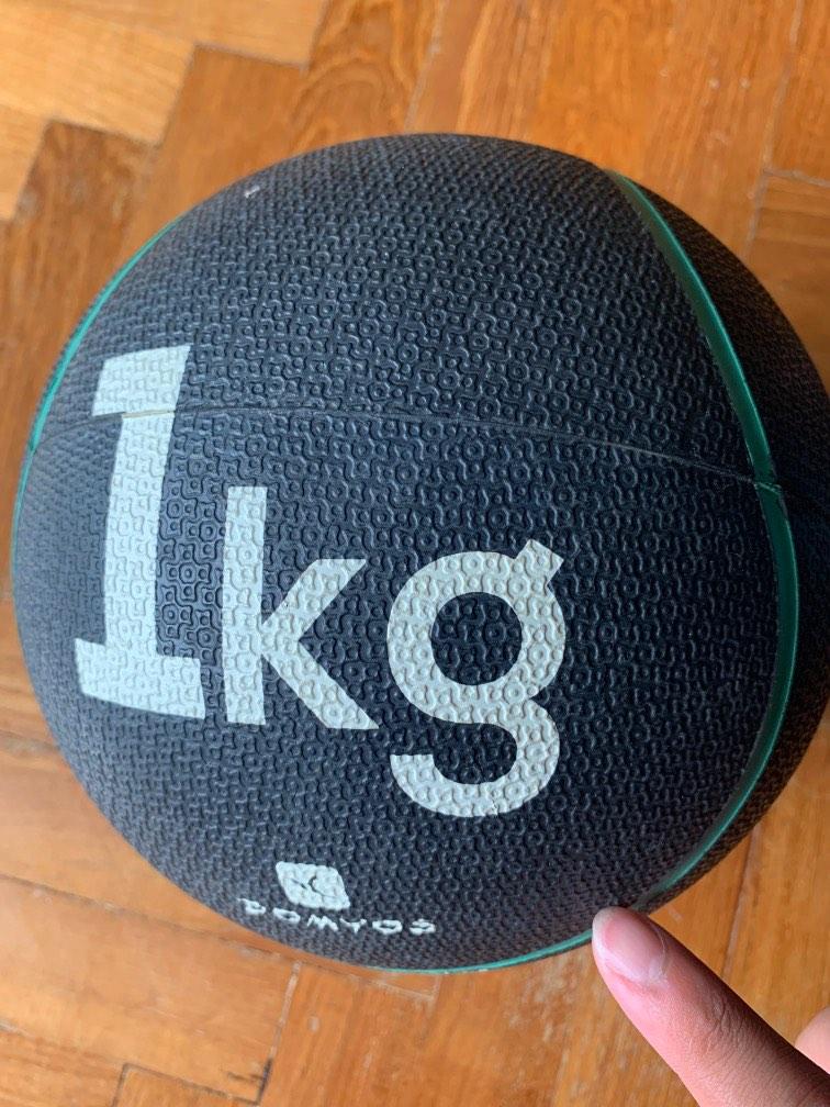 Medicine ball 1kg, Sports Equipment, Sports & Games, Racket & Ball ...