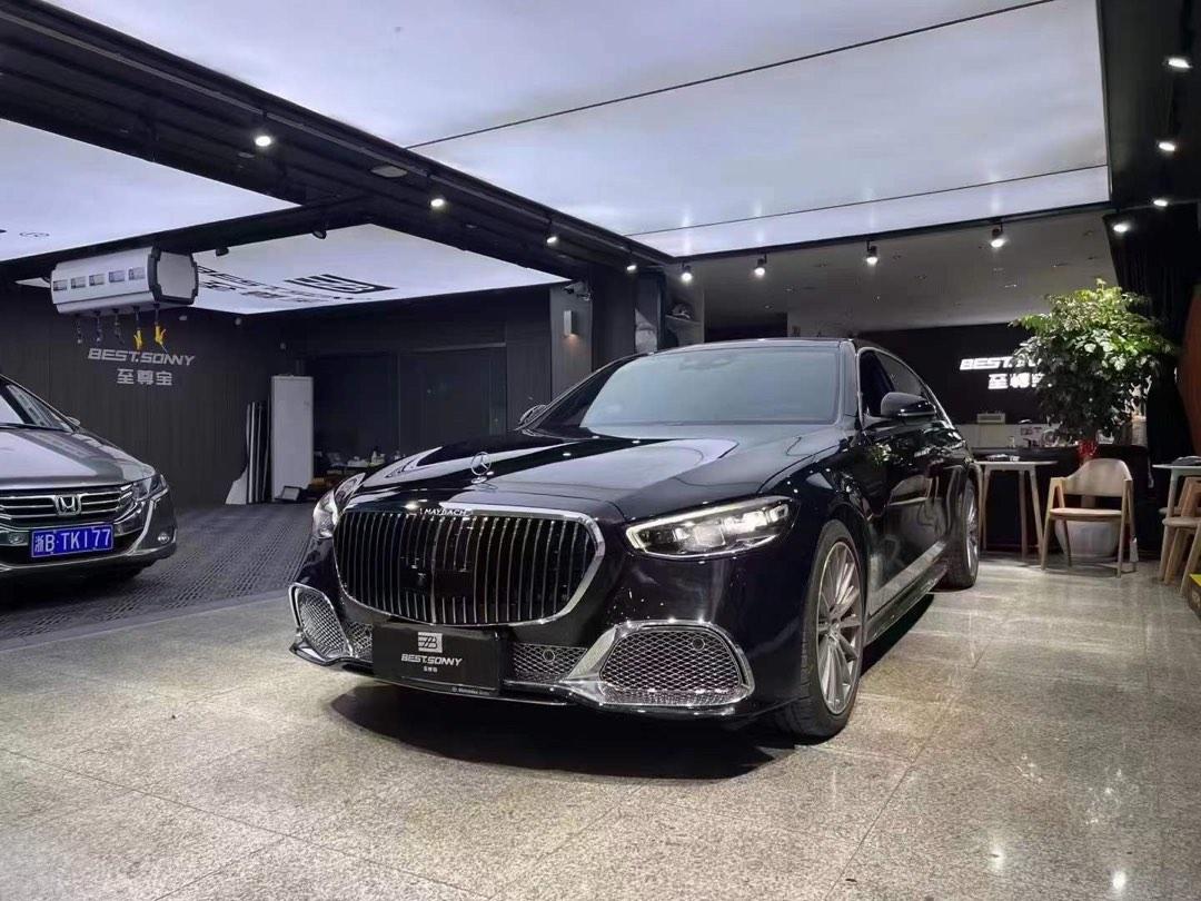 Mercedes Benz W223 Maybach bodykit, Car Accessories, Accessories on ...