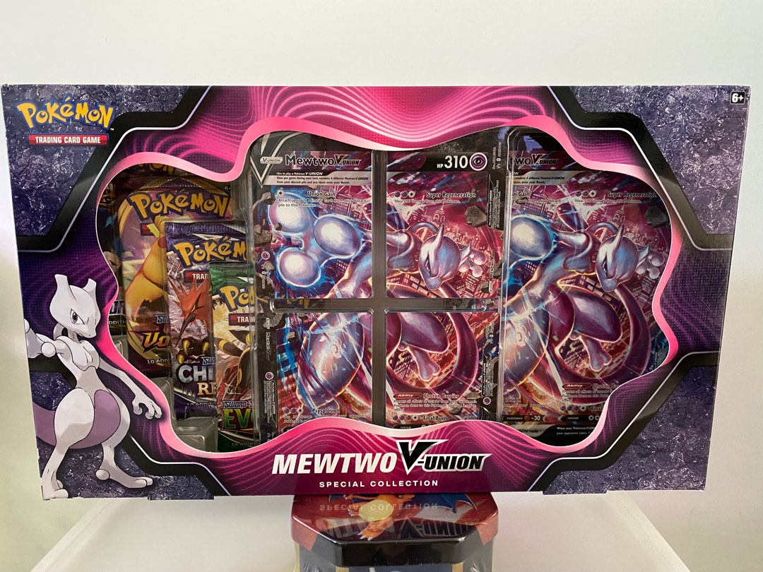 Mewtwo V Union Box, Hobbies & Toys, Toys & Games on Carousell