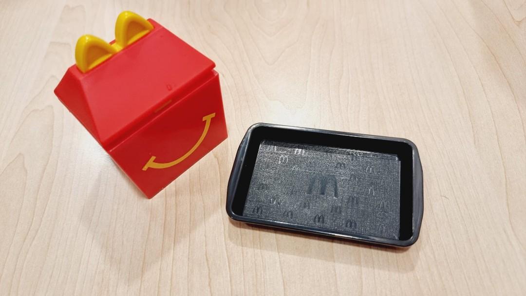 Minature Macdonald's Happy Meal Box and Tray Playset, Hobbies & Toys ...