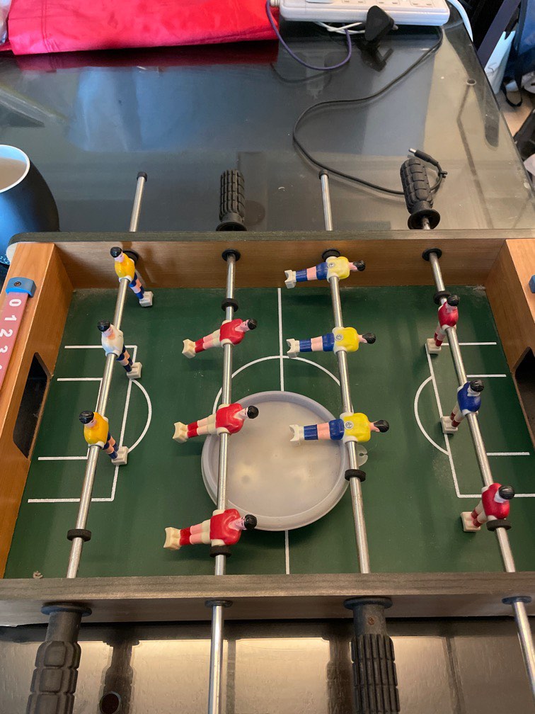 Mini Foosball Table, Hobbies & Toys, Toys & Games on Carousell