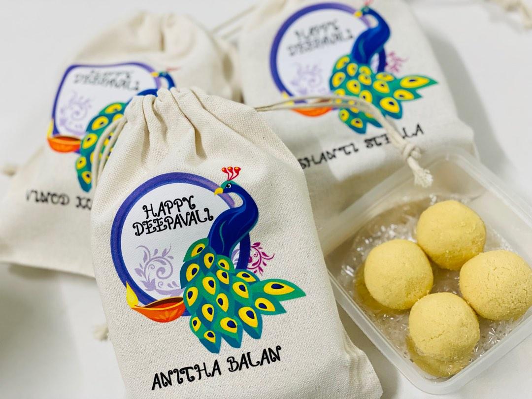 Mini hamper for Deepavali friends suji biscuit, Food & Drinks, Other ...