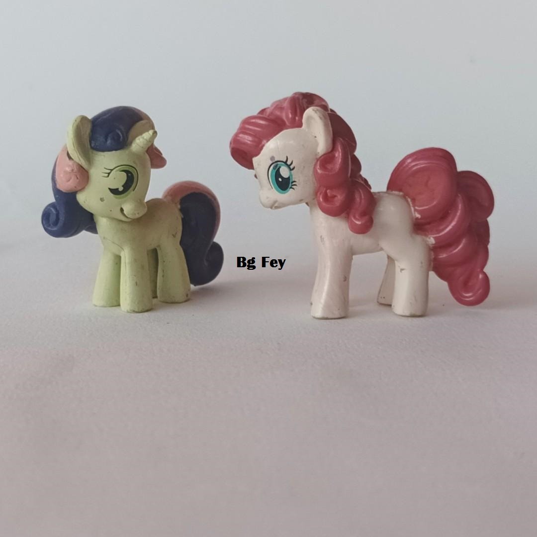 Mini My Little Pony PVC Static Figure Tinggi 3.5 cm Tanpa Merk - 2 Pcs ...