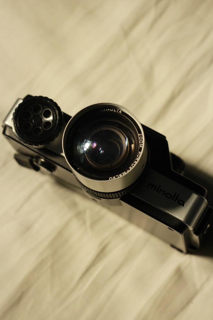 Minolta 110 Zoom SLR, Photography, Cameras on Carousell