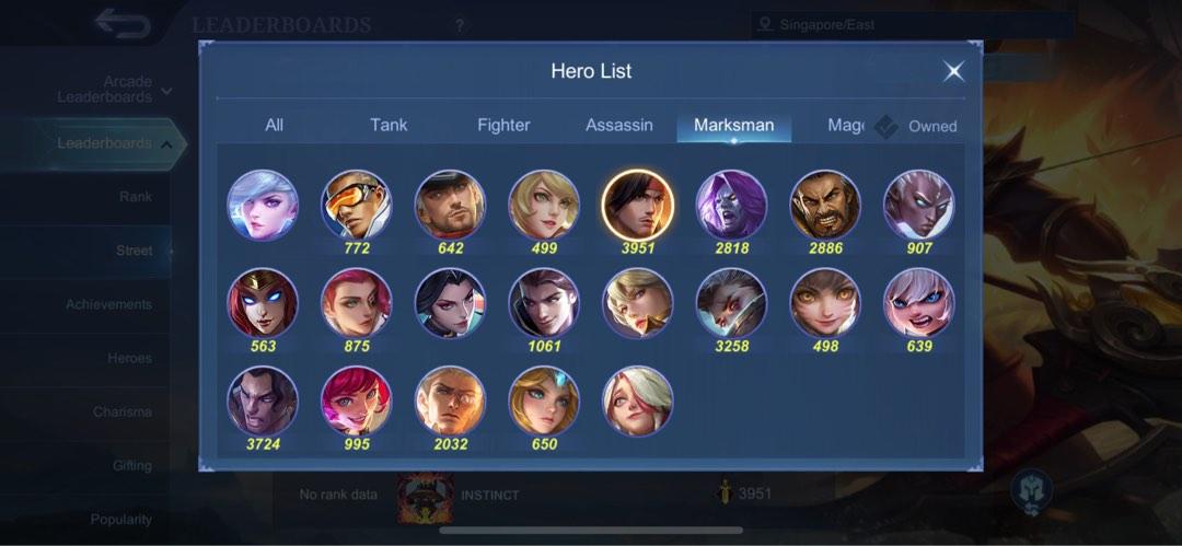 *HIGH MMR* mobile legends / mlbb / ml / account / acc / brody collector ...