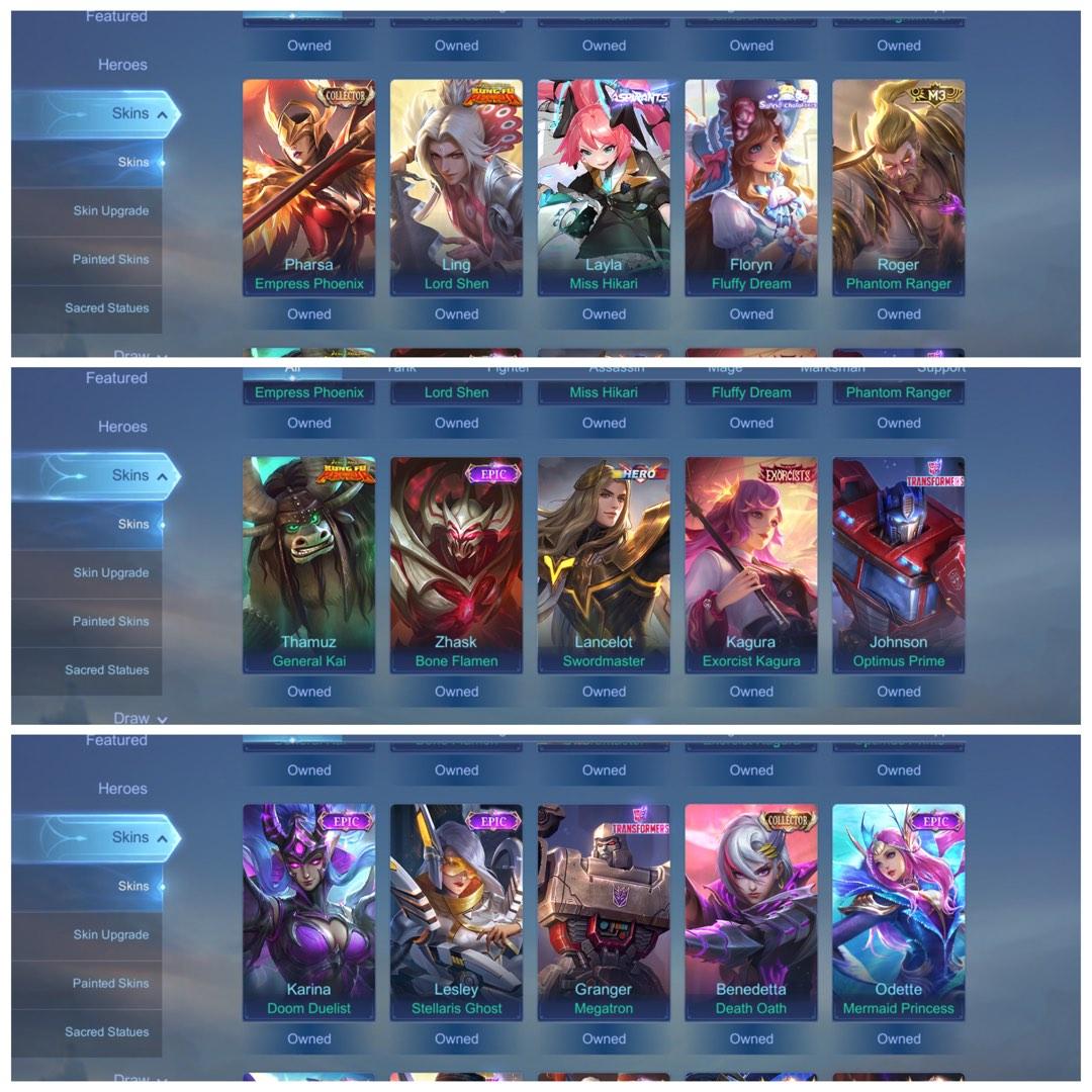 *HIGH MMR* mobile legends / mlbb / ml / account / acc / brody collector ...