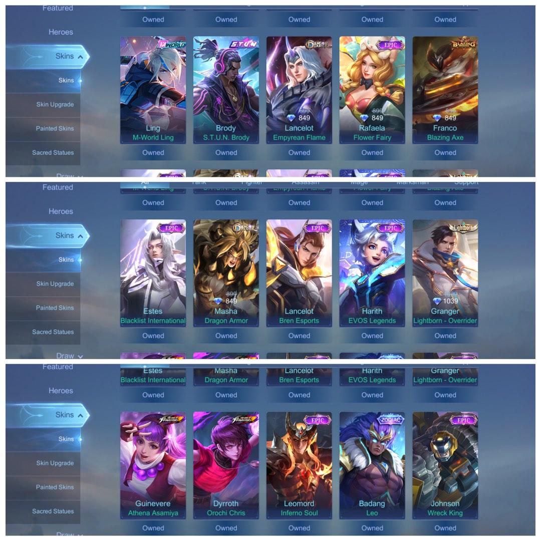 *HIGH MMR* mobile legends / mlbb / ml / account / acc / brody collector ...