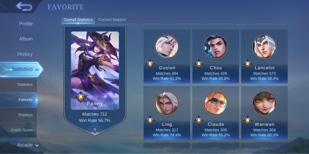 mobile legends account / mlbb account / ml account / ml acc / ling lord ...