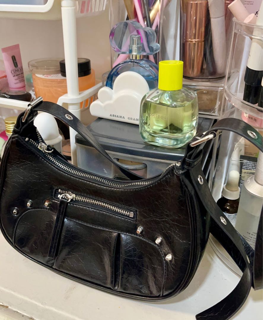 Monki Studded Bag, Women's Fashion, Bags & Wallets, Shoulder Bags on ...