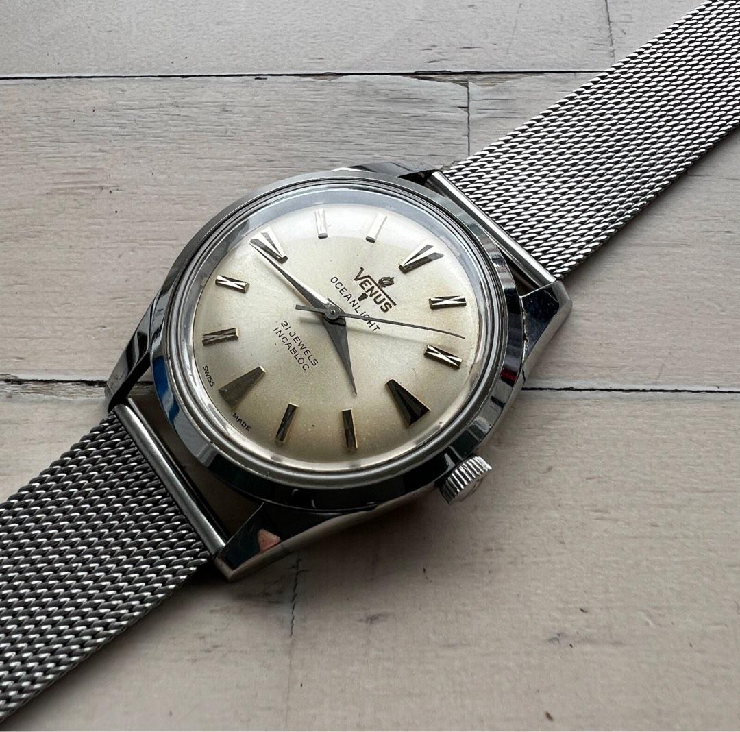 Montres Venus Swiss Oceanlight from 1970s, Luxury, Watches on Carousell