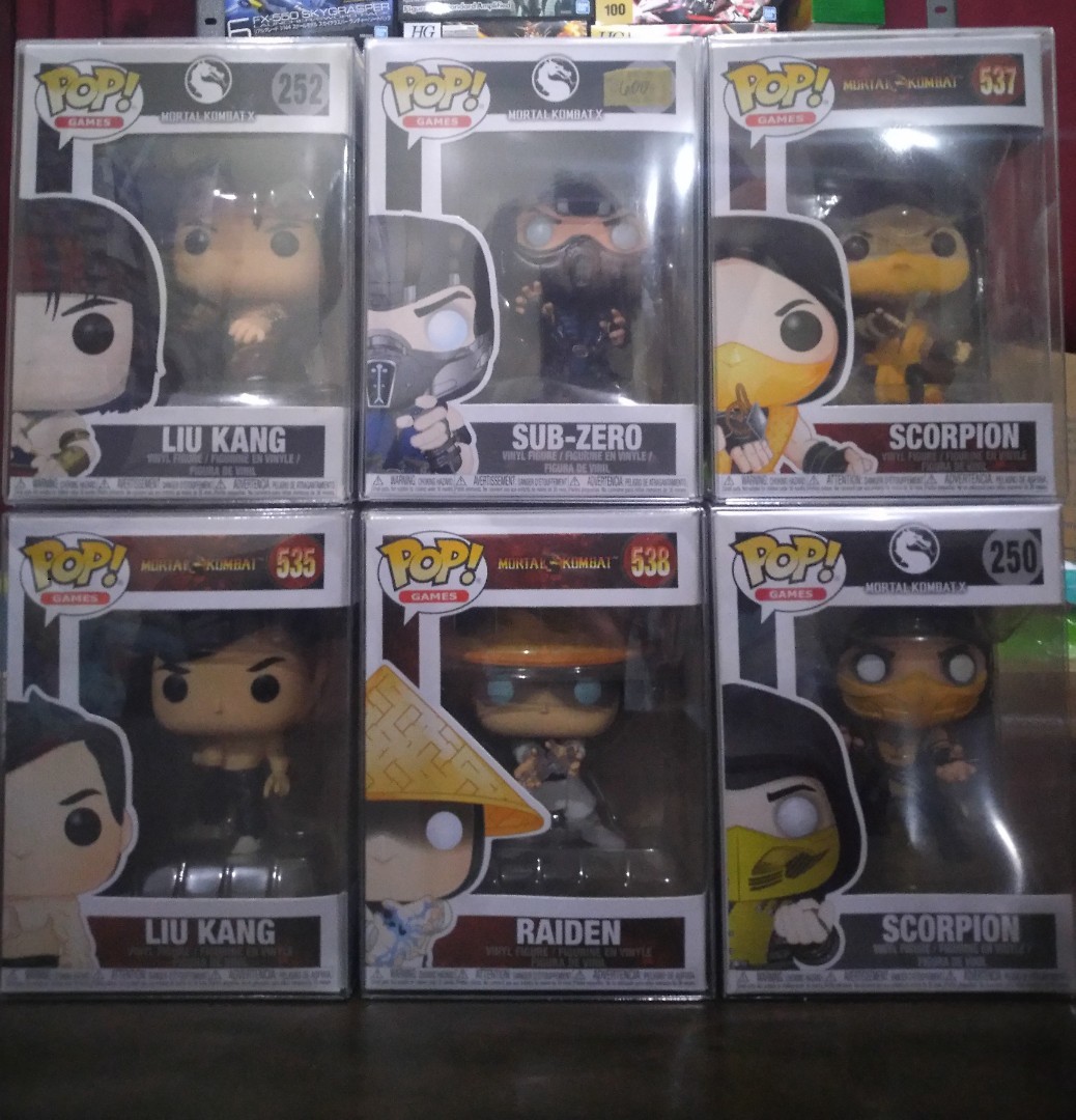 Mortal Kombat Funko Pop!, Hobbies & Toys, Toys & Games on Carousell