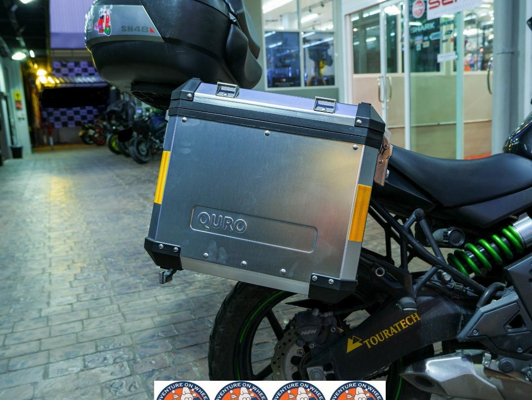 Moto Guru Quro Kawasaki Versys 650 2015 2016 2017 2018 2019 2020 2021 2022 Crash Bar Side Case ...