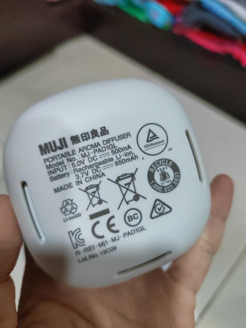 Muji Portable Aroma Diffuser, Beauty & Personal Care, Sanitisers ...