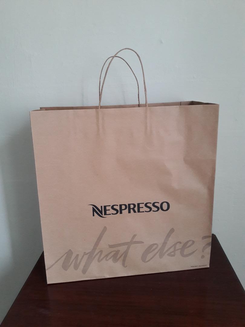 Nespresso Paper Bag (Large), Everything Else on Carousell