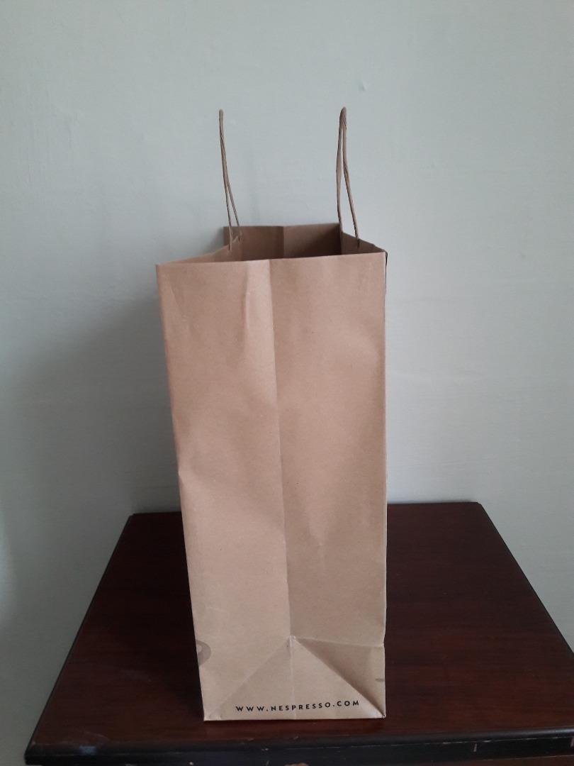 Nespresso Paper Bag (Large), Everything Else on Carousell